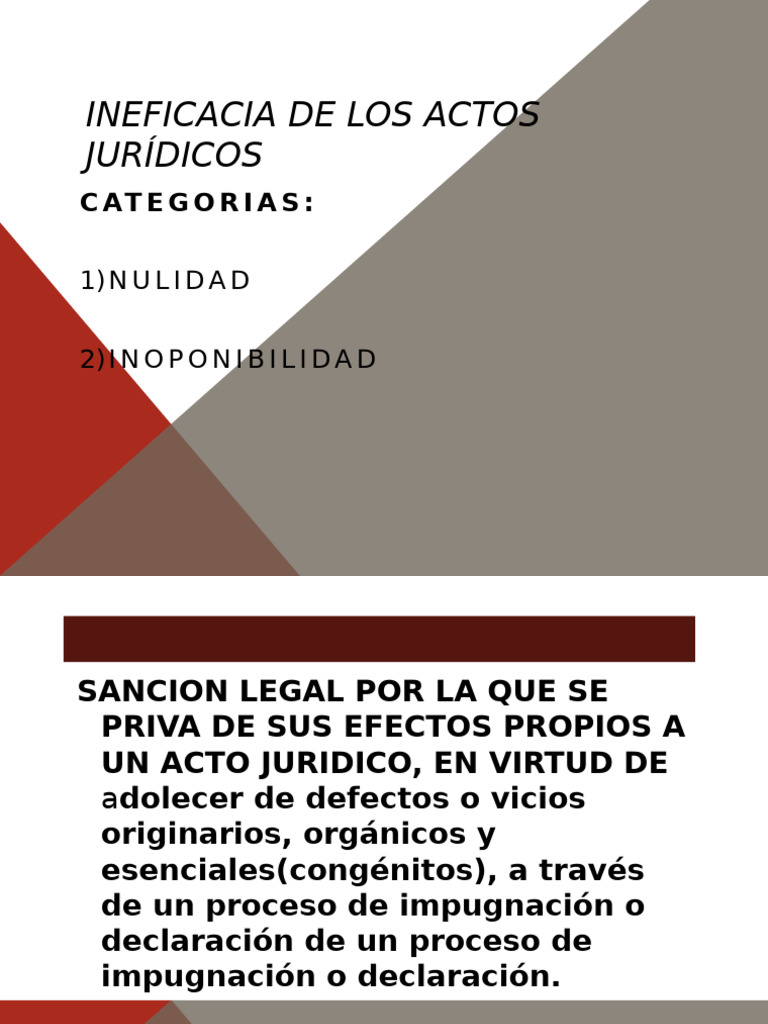 Nulidad de Los Actos Juridicos | PDF | Nulo (ley) | Justicia