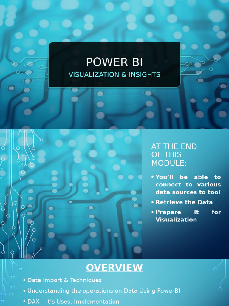 POWER BI | PDF | Comma Separated Values | Chart