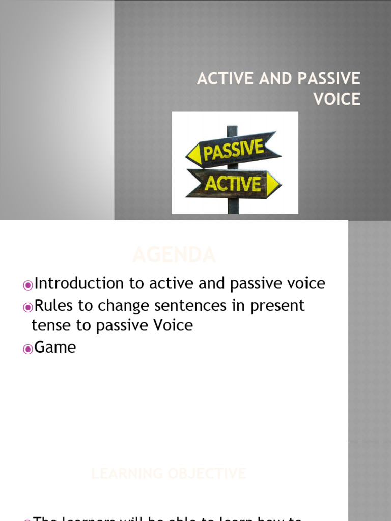 Present Perfect Passive Voice Guide | PDF | Grammatical Tense | Perfect ...