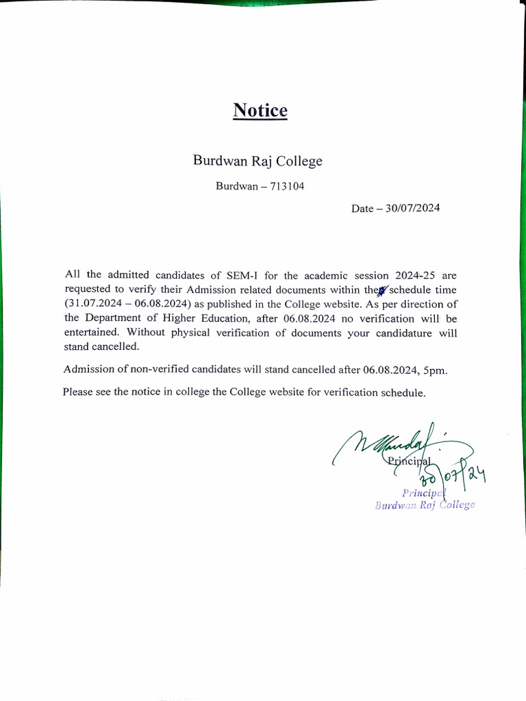 Notice 30072024 426 | PDF