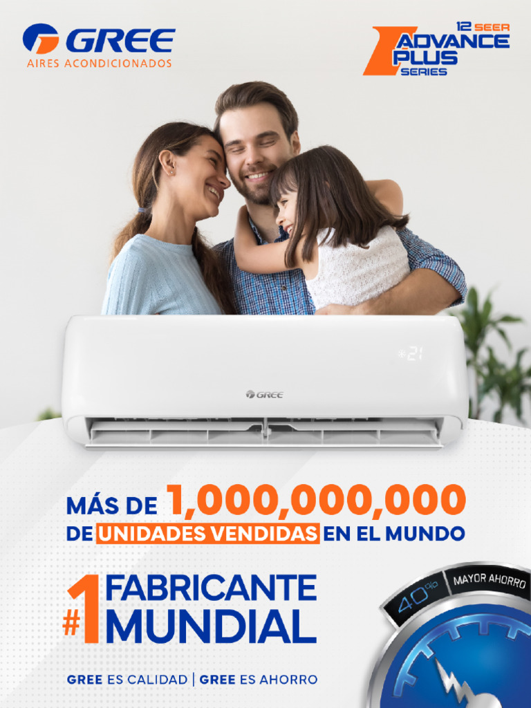 GREE-Advance-Plus-Ficha-tecnica-2024 | PDF