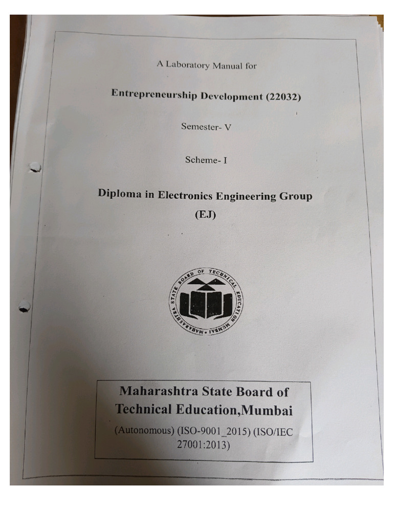 EDE Practicals! Dhumaal Sir | PDF