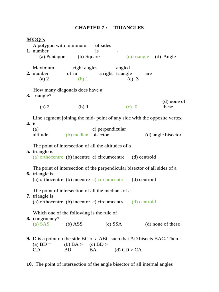 Vivek Mishra PT3 File | PDF | Triangle | Elementary Mathematics