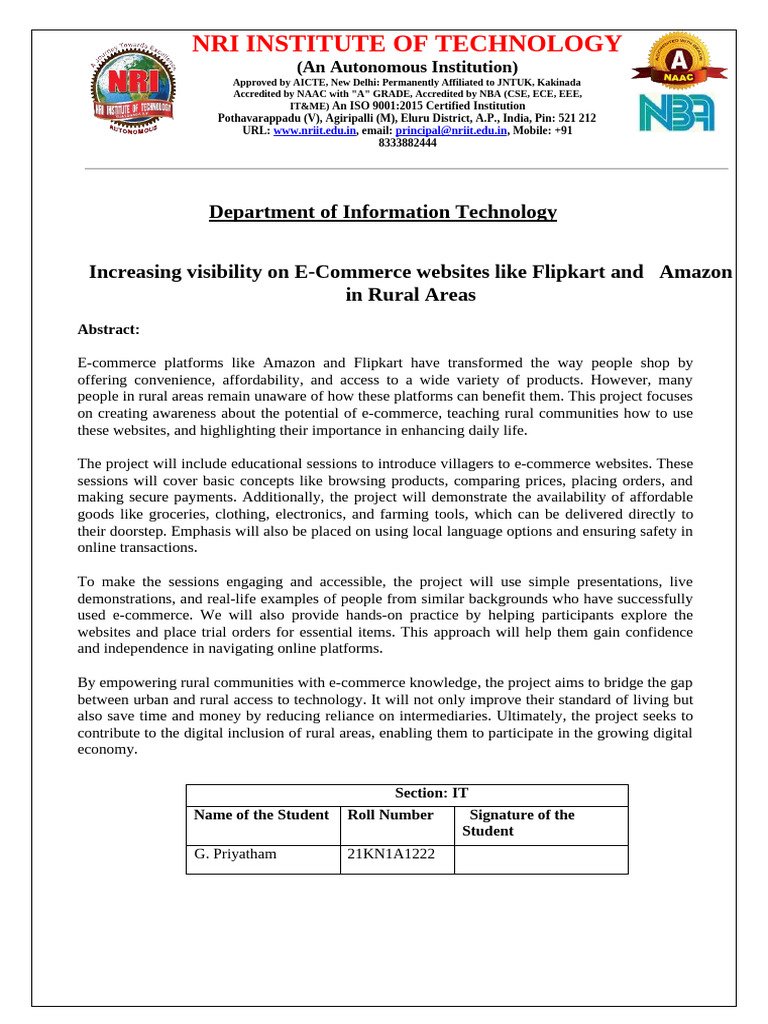 abstract | PDF | E Commerce | Economies