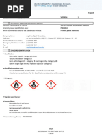 Alpacon Descalant Offshore Safety Data | PDF | Dangerous Goods | Toxicity