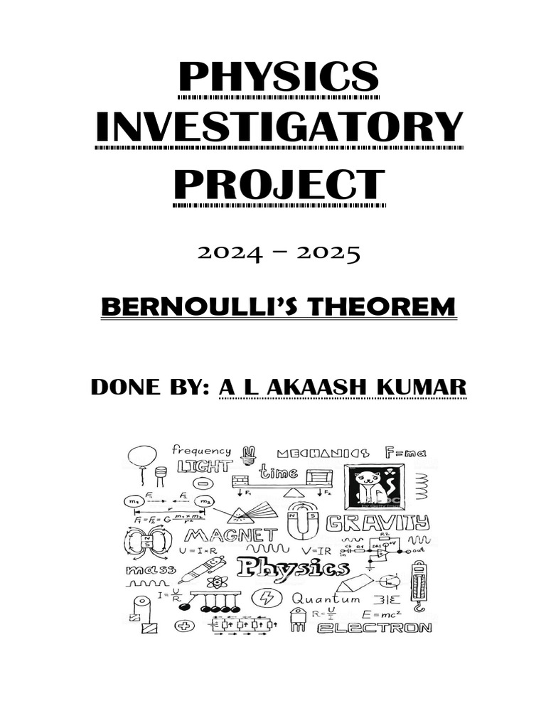 Bernoulli's Theorem in Fluid Mechanics | PDF | Fluid Dynamics | Pressure