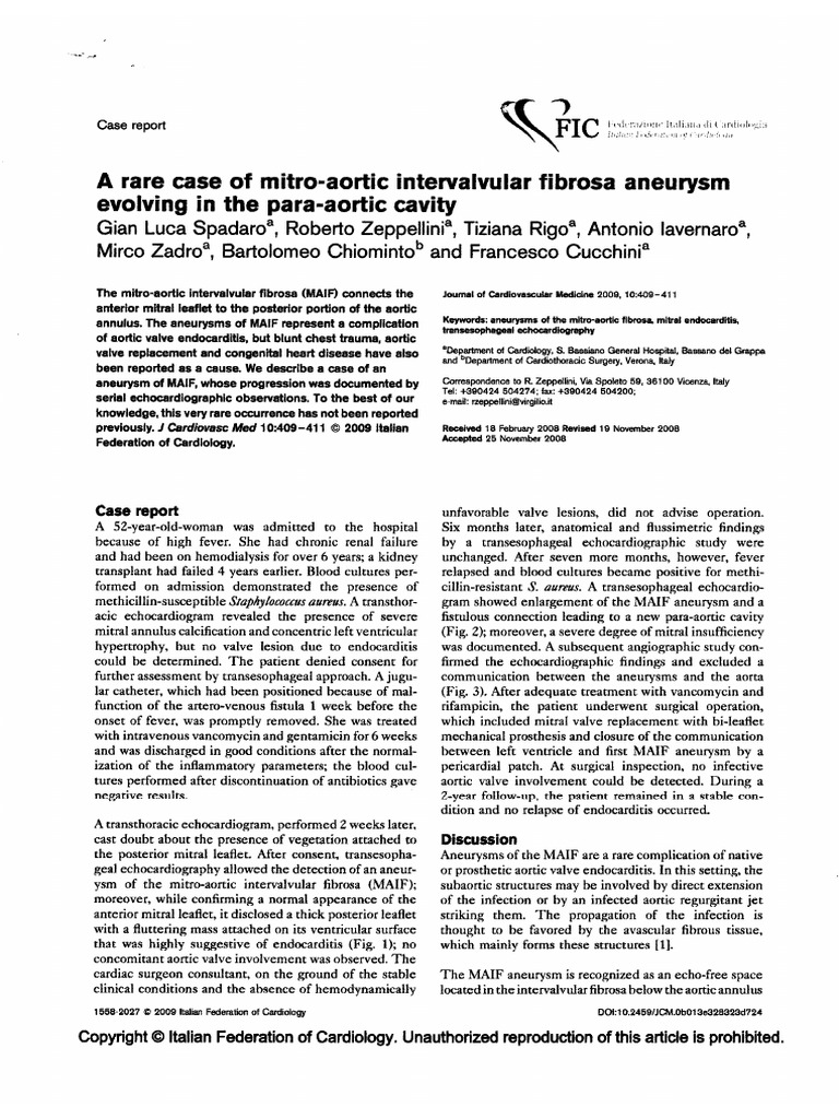 A Rare Case of | PDF