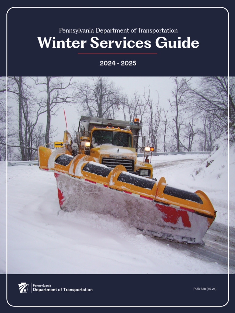 PennDOT Winter Services Guide 2024 | PDF | Road | Traffic
