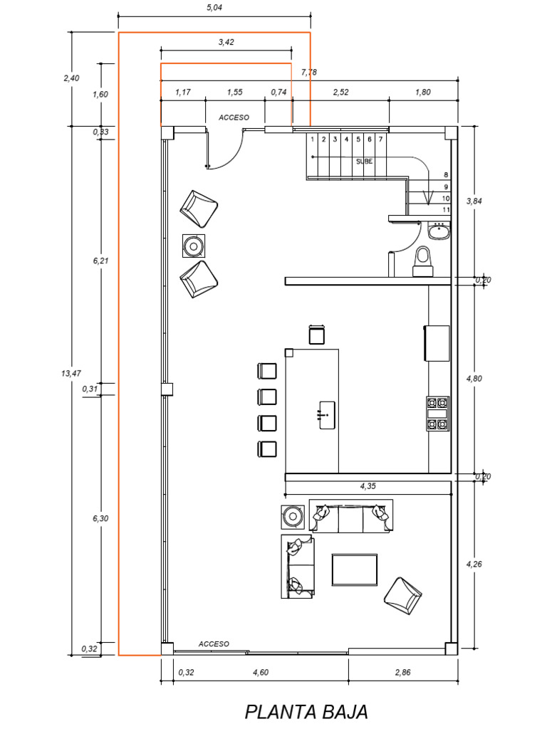 casa pescadores-PLANTA BAJA | PDF