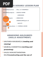 Grade 10 IsiZulu Lesson Guide | PDF | Empathy | Grammatical Number