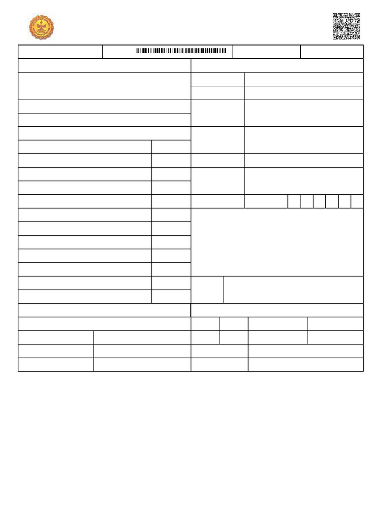 Challan MTR Form Number-6: PAN No. (If Applicable) | PDF | Payments ...