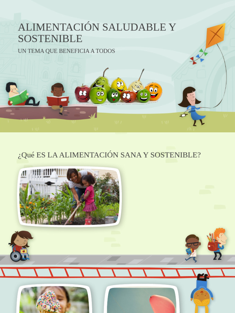 Alimentación Saludable y Sostenible | PDF
