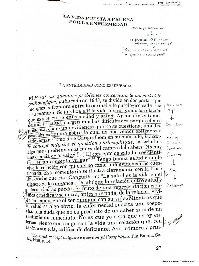 Séptima Lectura Normal y Patológico | PDF