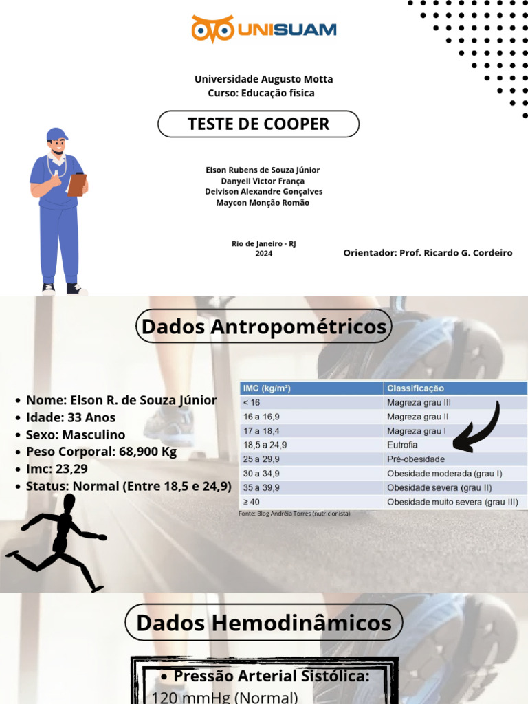 Teste de Cooper.pdf | PDF | Pressão sanguínea
