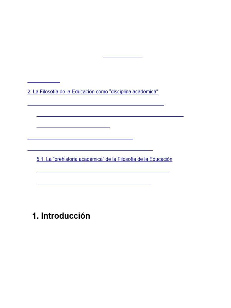 Filosofía de la Educación: Enfoques y Críticas | PDF | Antropología ...