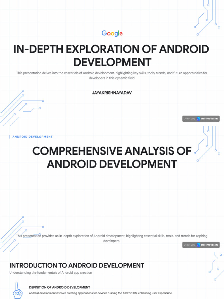 Comprehensive Analysis of Android Development | PDF