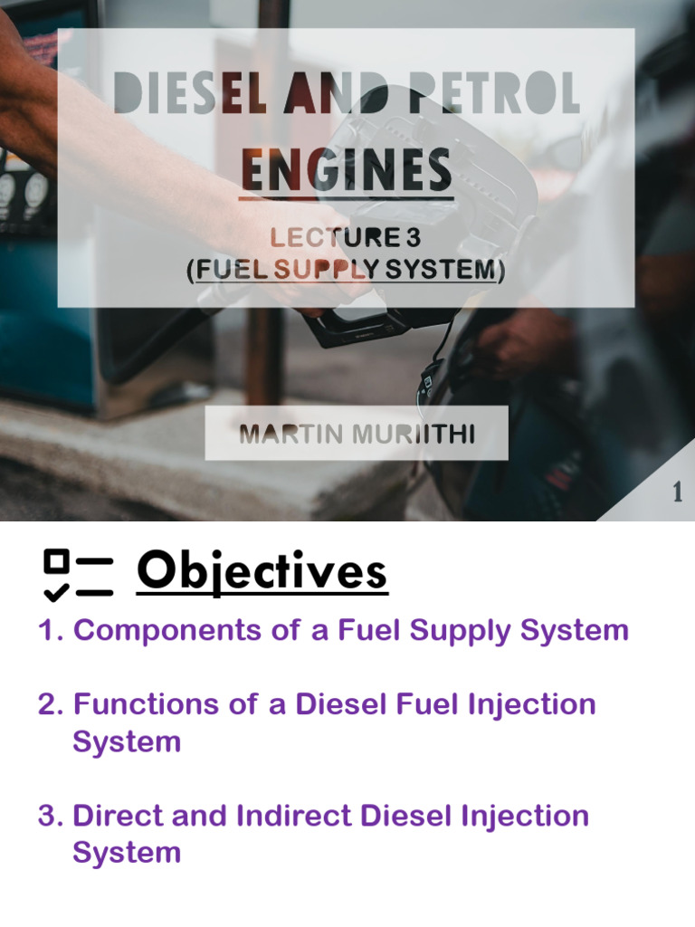 Diesel Engine Fuel Injection Systems | PDF | Diesel Engine | Fuel Injection