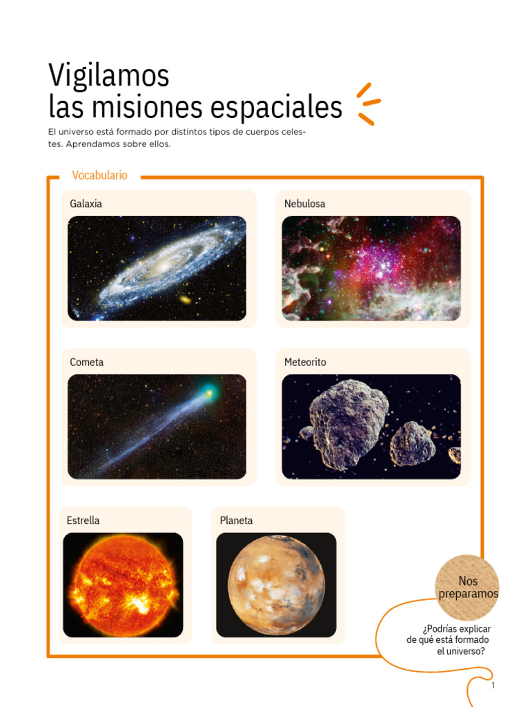 Componentes del Universo y Sistema Solar | PDF | Sistema solar | Universo