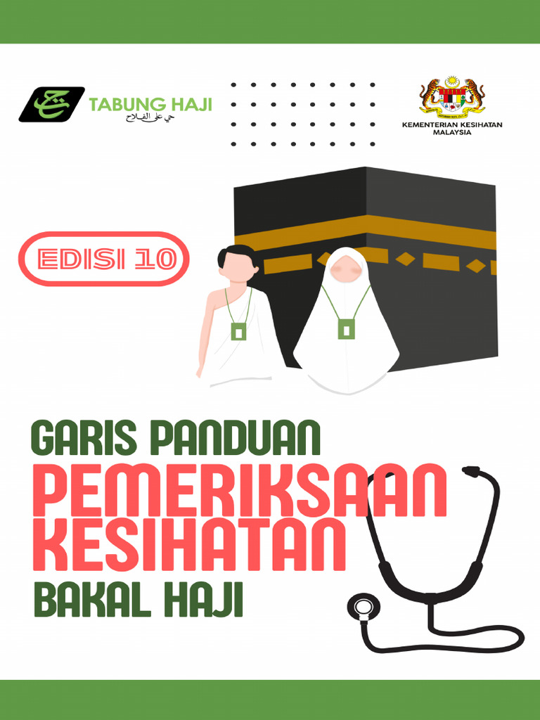 Garis Panduan Pemeriksa Jemaah Haji Edisi 10 - Oct2024 | PDF