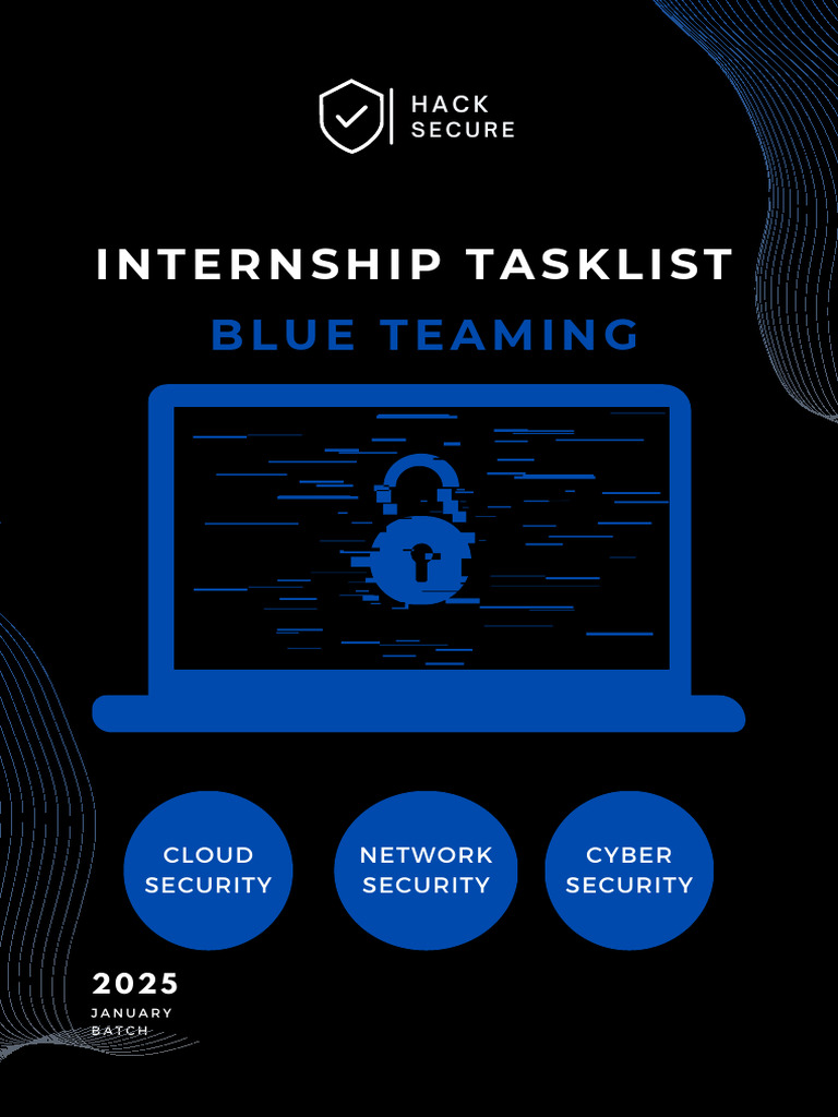 Internship Tasklist For Blue Teaming | PDF | Linked In | Computer Science