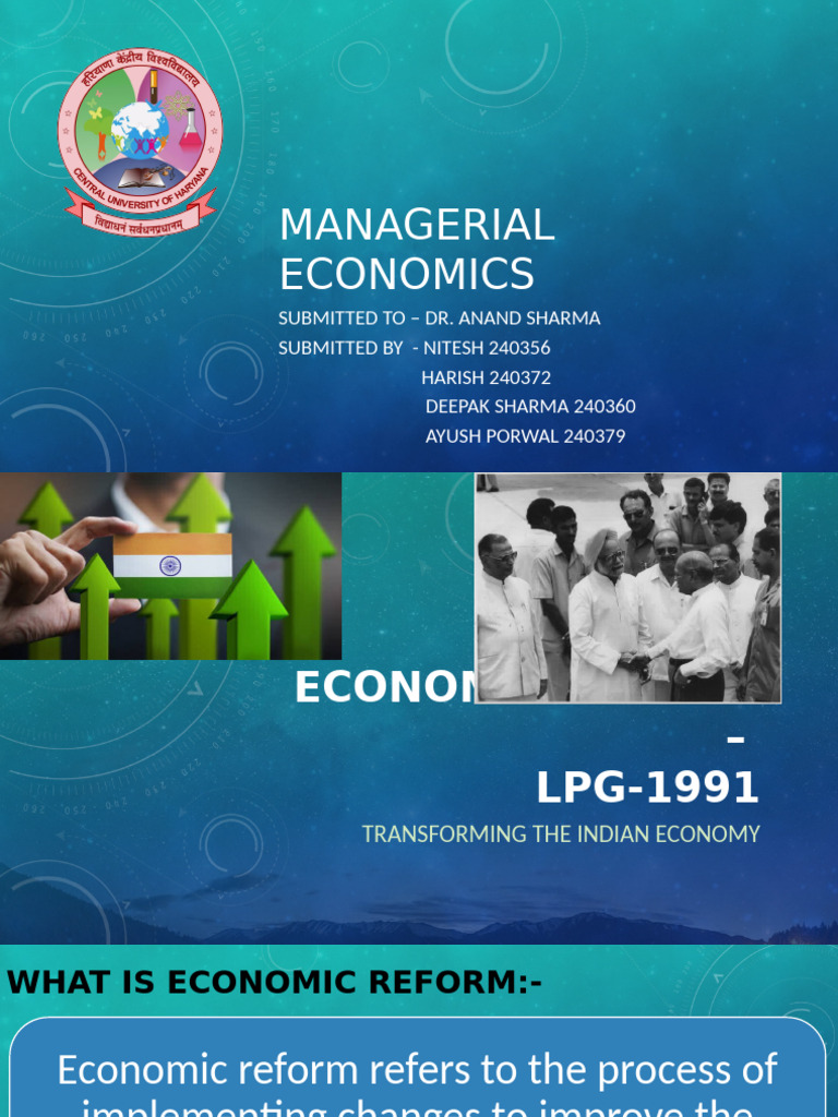 Economic Reforms in India: LPG 1991 Overview | PDF | Chinese Economic ...