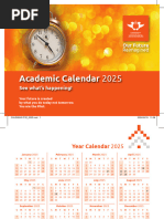 UFS - Academic Calendar | PDF | Academic Term | Entertainment Events