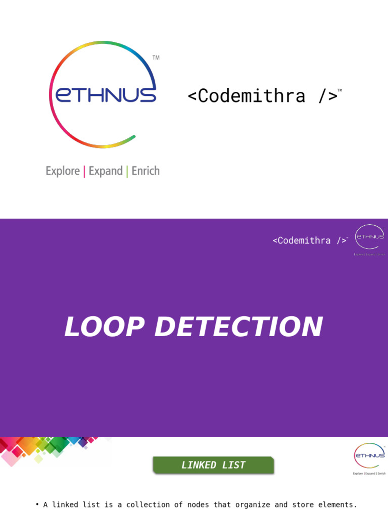 Loop Detection in Linked Lists | PDF | Theoretical Computer Science ...