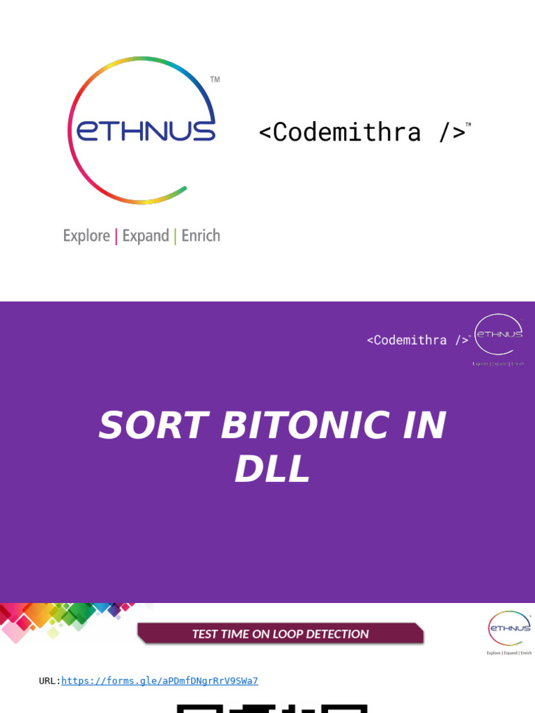 2-Sort The Bitonic DLL-14!12!2024 | PDF | Software Engineering ...