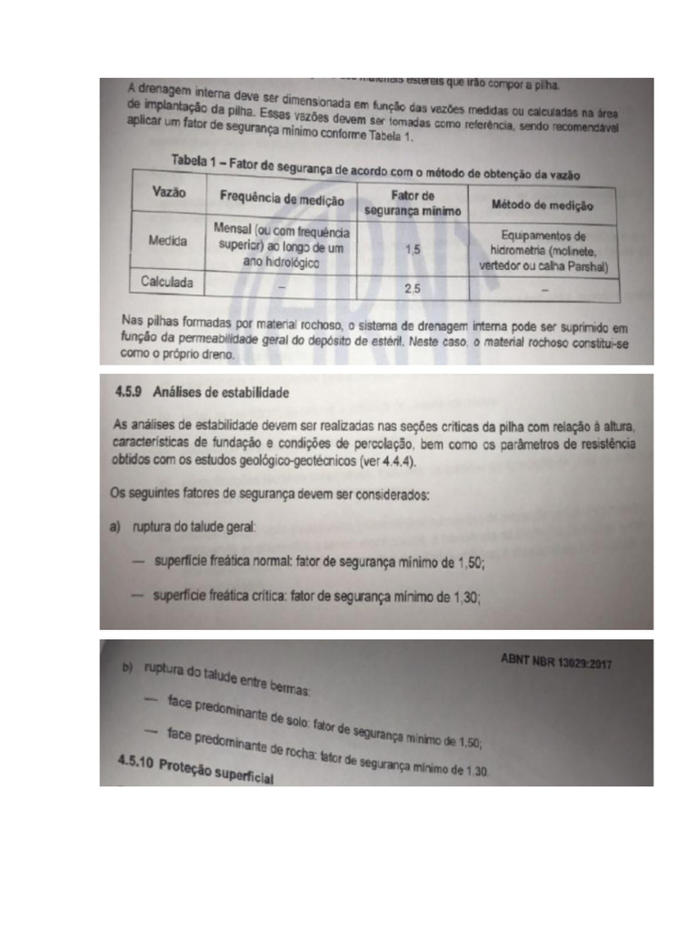 Parte ABNT NBR 13028 | PDF