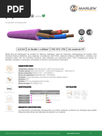 Intensidad de Corriente Admisible de Cables en Mm2 | PDF | Naturaleza