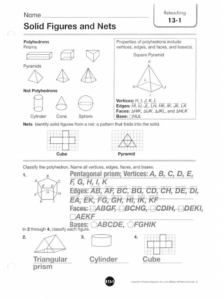 Topic 13 Parent Answer Keys (Large Version) | PDF