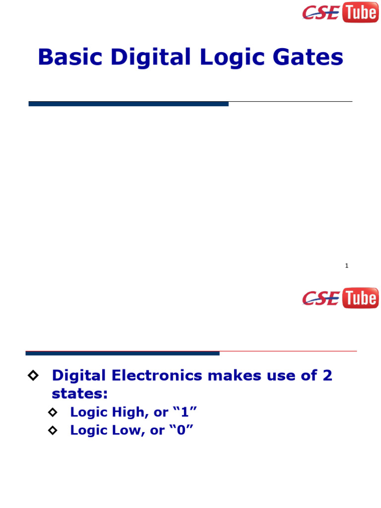 logic gates ppt.ppt (1) | PDF | Logic Gate | Electrical Components