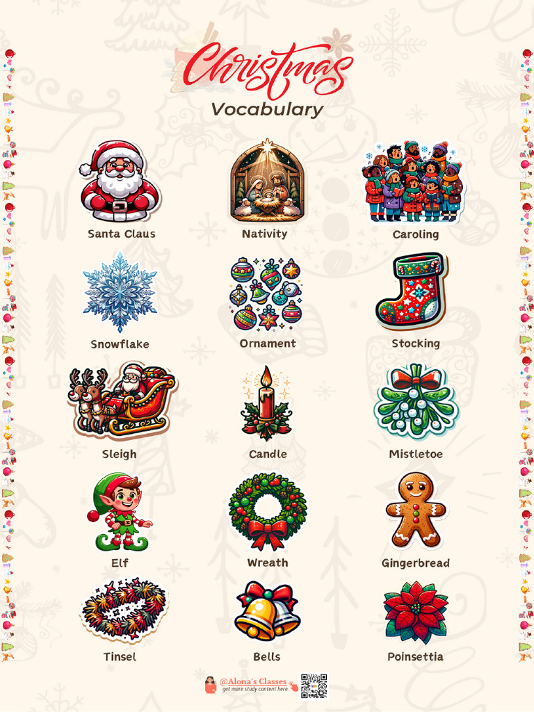 Christmas - ESL Lesson Worksheet | PDF