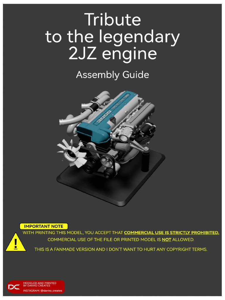 2JZ_Assembly_Guide_by_Danko_Creates | PDF
