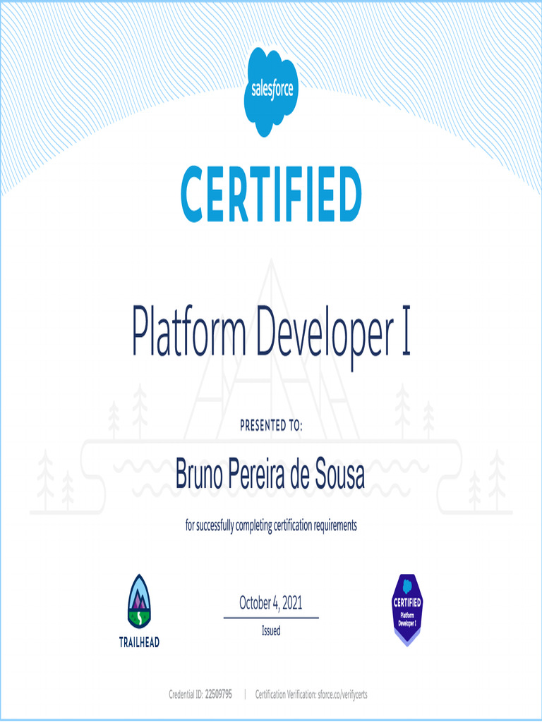Salesforce Certified Platform Developer I | PDF