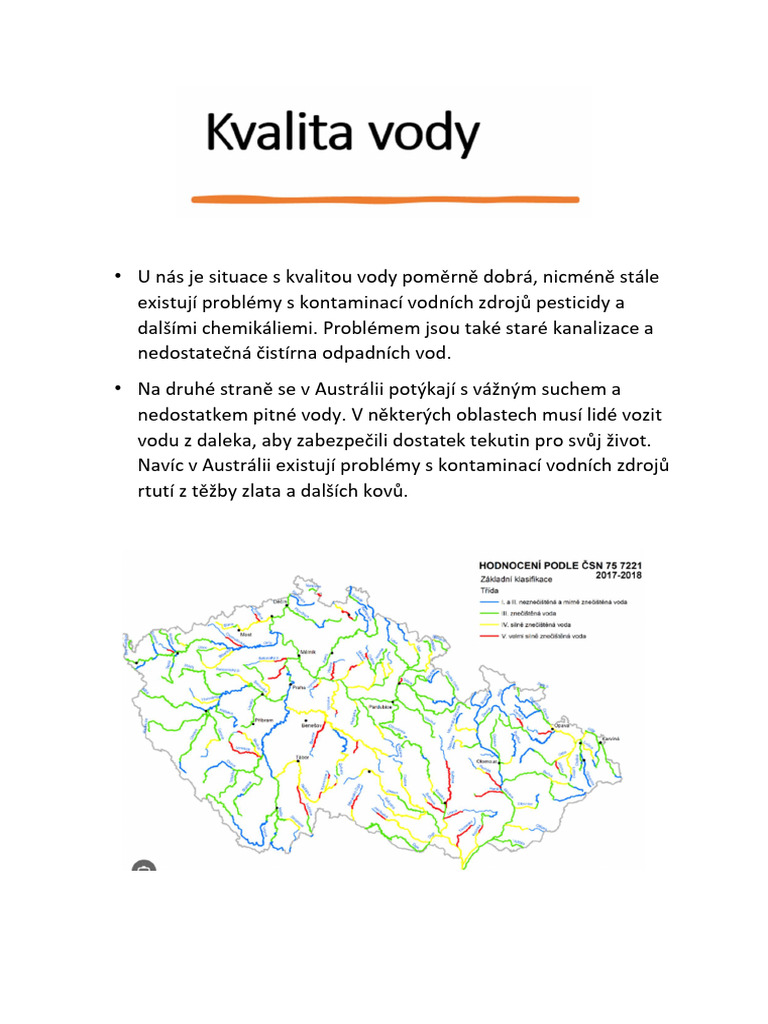Kvalita Vody CR | PDF