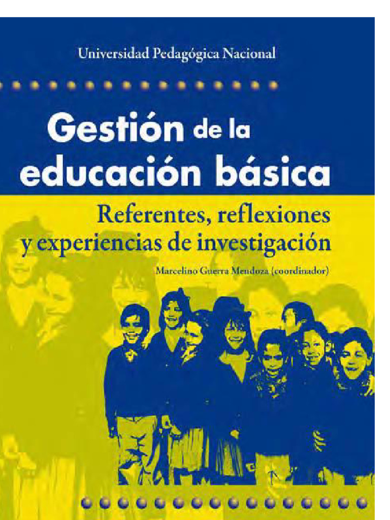 Marcelino Guerra Gestion Educacion Basica - Removed | PDF | Institución | Pensamiento