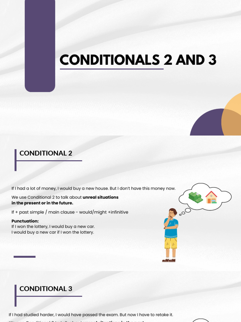 Conditionals 2 and 3 рассылка | PDF