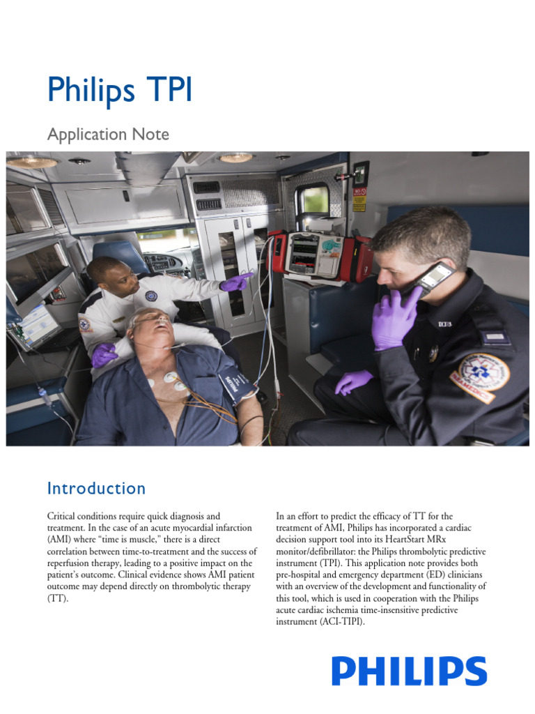 TPI Application Note (ENG) | PDF | Myocardial Infarction | Electrocardiography