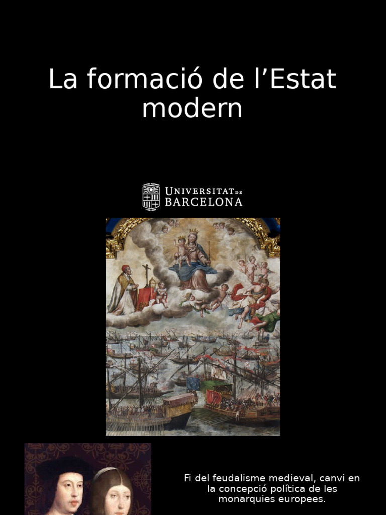 Tema 3 - La formació de lEstat modern - Tagged | PDF