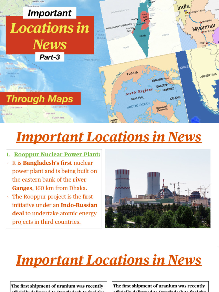 PDF. Important Locations in News Part-3 | PDF | Earth Sciences ...