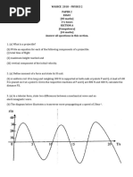 WAEC Physics Practical Guide 2023/2024 | PDF | Pendulum