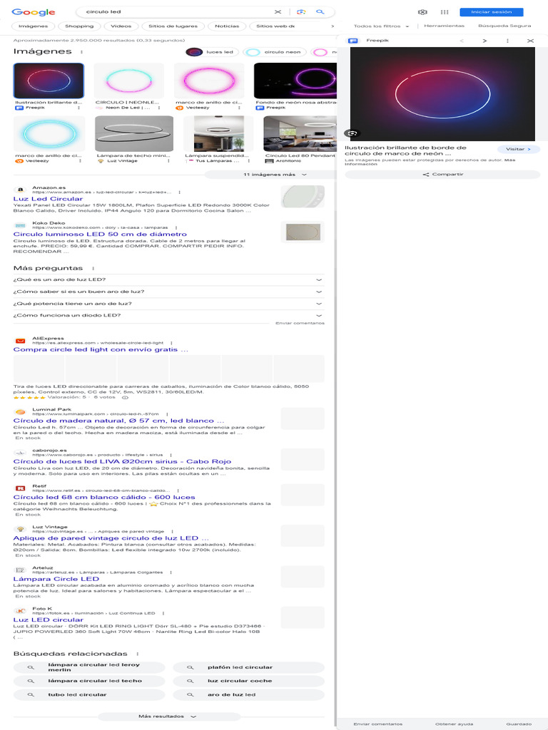 Circulo Led - Buscar Con Google | PDF | Diodo emisor de luz | Encendiendo