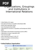 Un System Chart | PDF | United Nations | International Relations