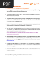 Mashreq Vantage Points Earning & Redemption | PDF | Debit Card | Payments