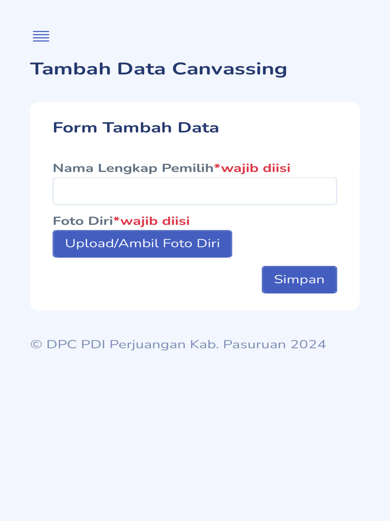 DPC PDI Perjuangan Kab. Pasuruan 2024 | PDF