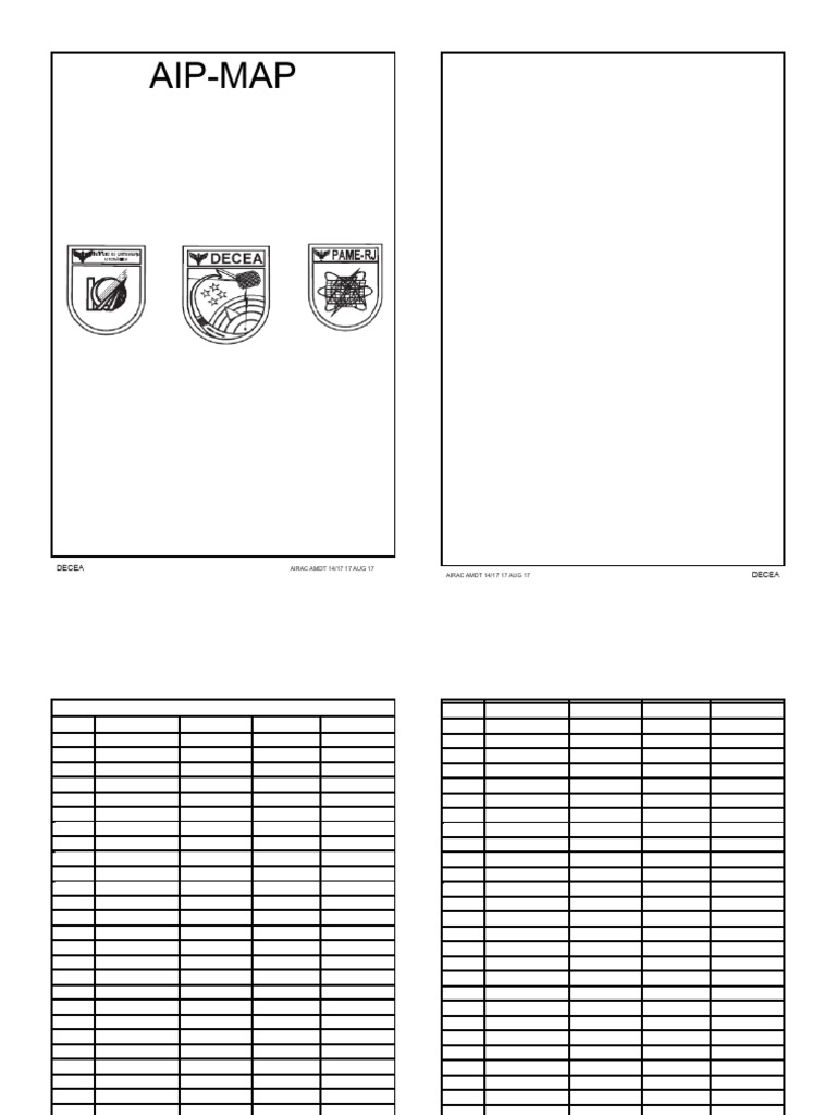 AIP MAP - 2 por Folha | PDF | Aviação | Segurança da aviação