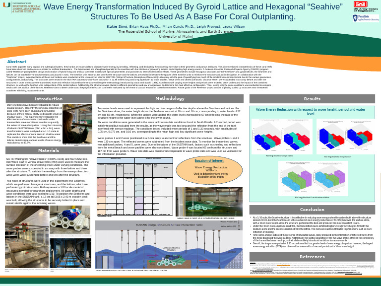 AGU Presentation KatieSimi | PDF | Waves | Coral Reef