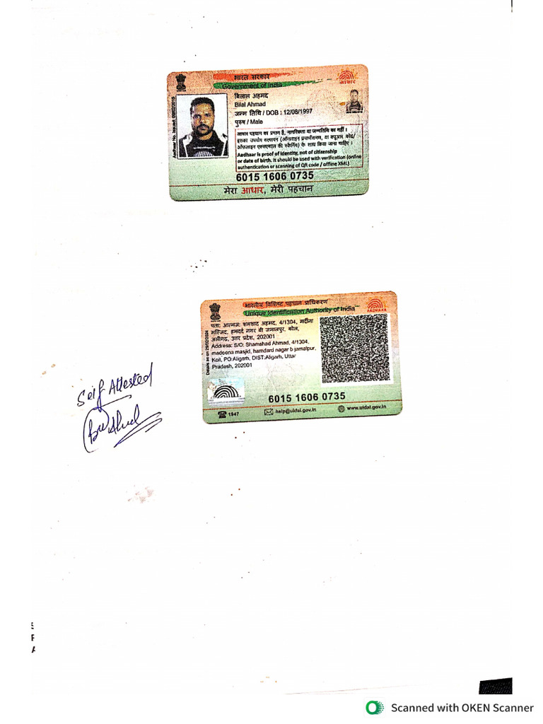 Adhar Card | PDF