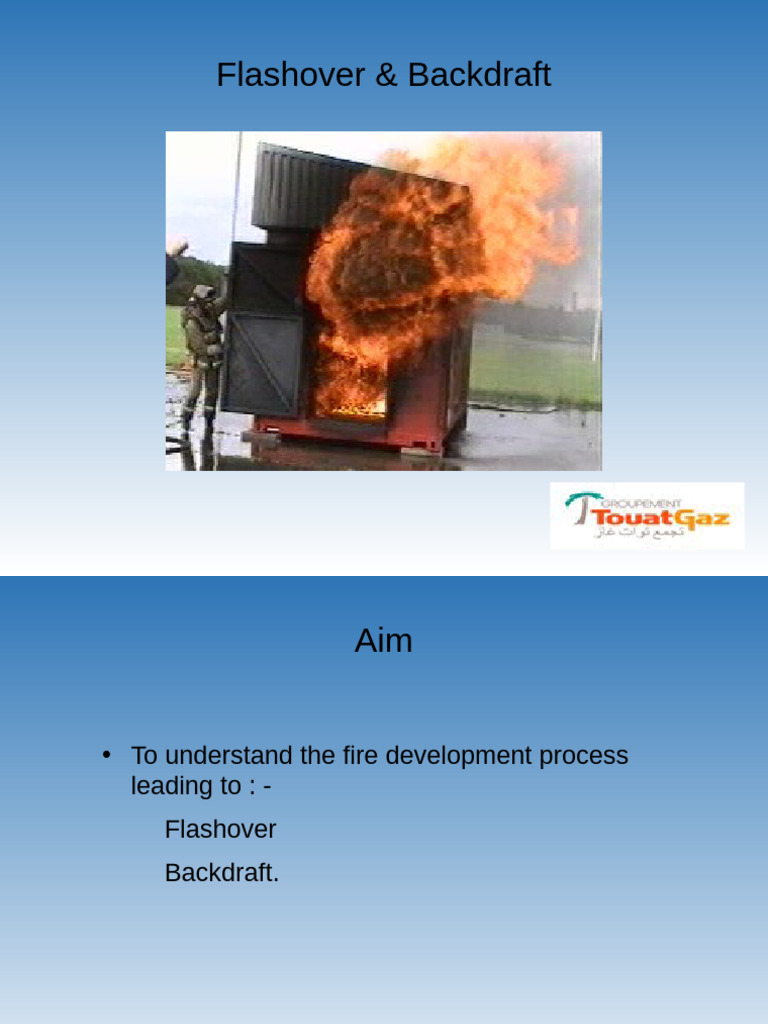 Flashover & Backdraft | PDF
